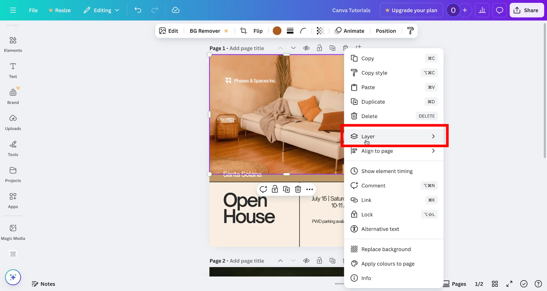 How to See Layers in Canva? - Canva Tutorials