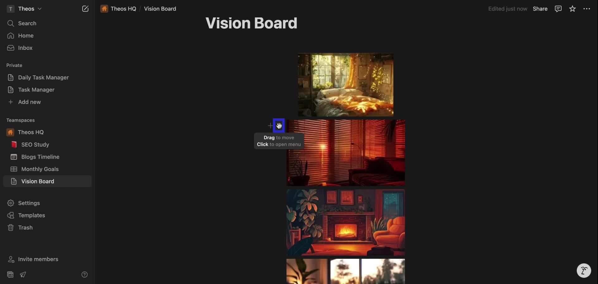 How to Create a Vision Board in Notion? - Notion Tutorials