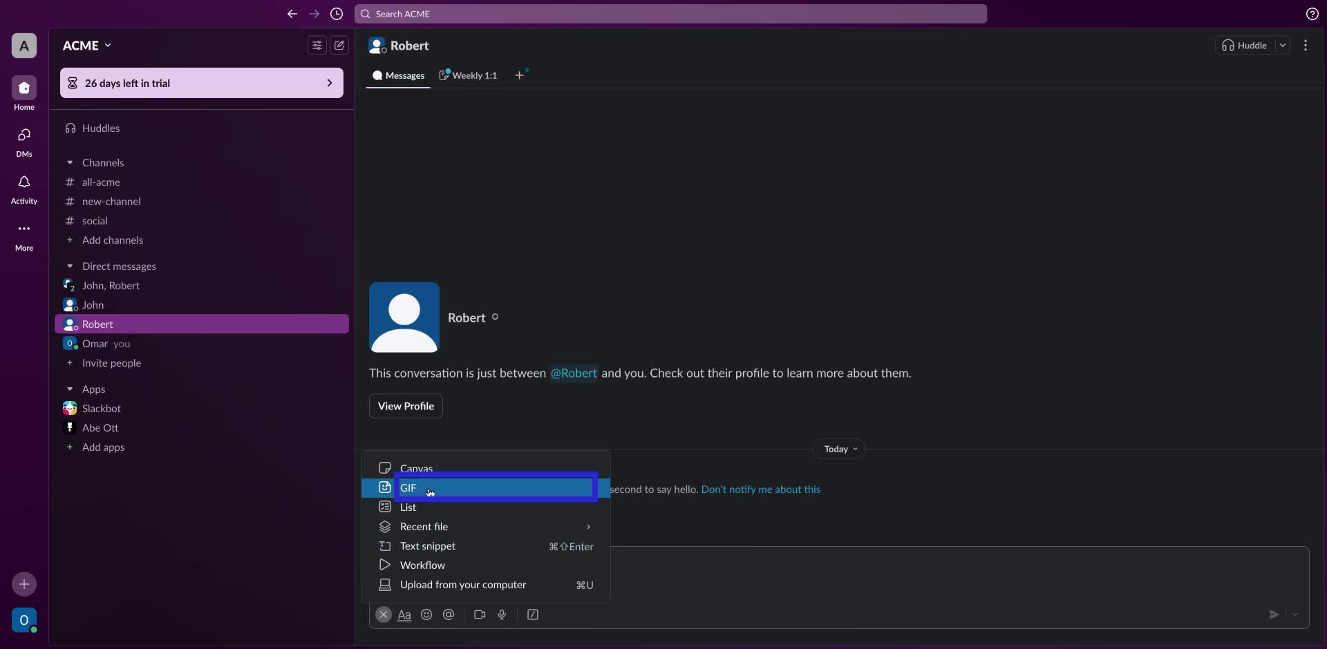 How to Send GIF in Slack? - Slack Tutorials