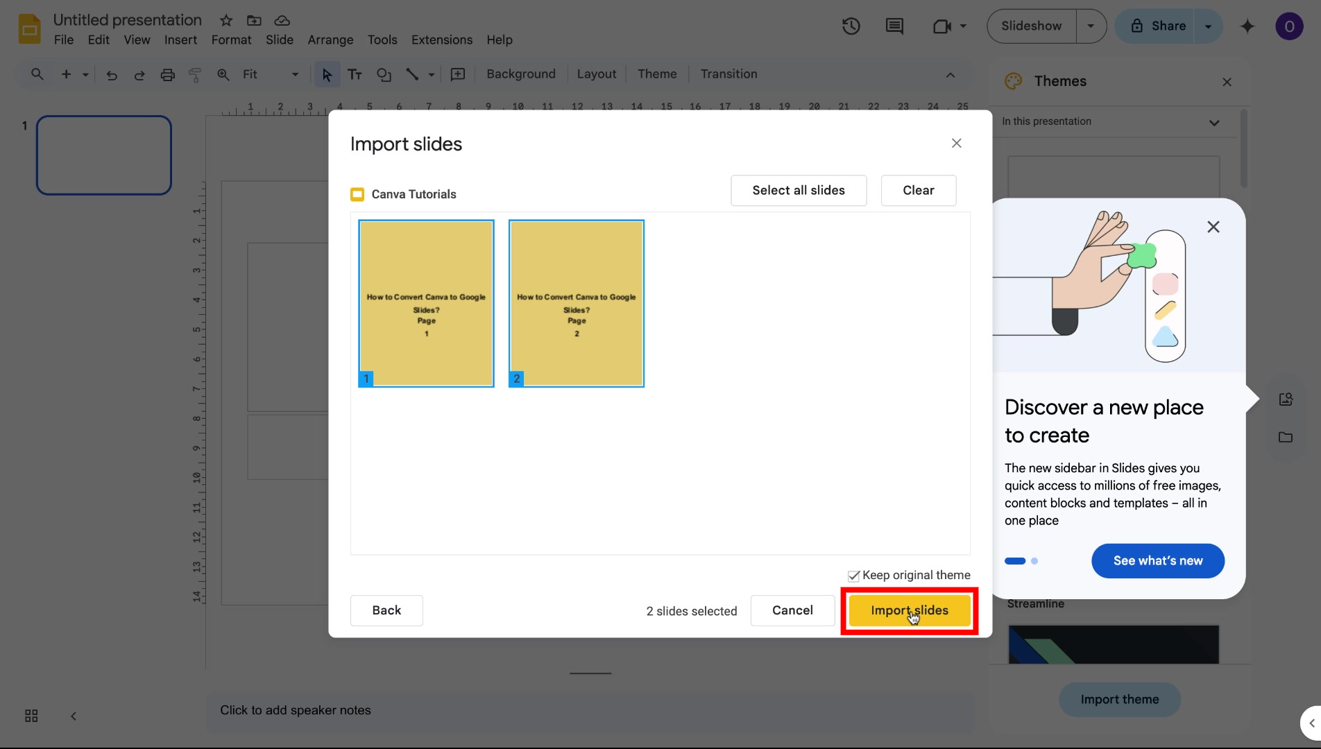 How to Convert Canva to Google Slides? - Canva Tutorials