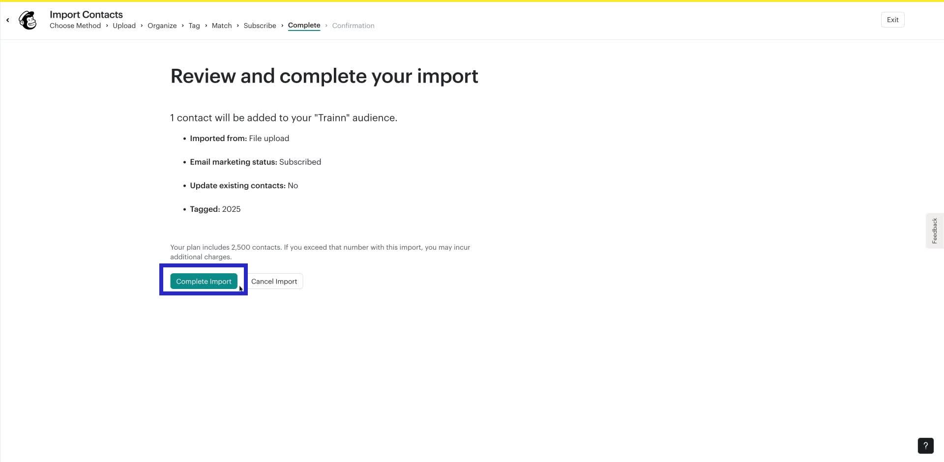 How to Import Contacts into Mailchimp? - Mailchimp Tutorials