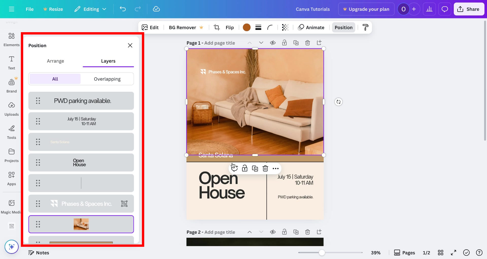 How to See Layers in Canva? - Canva Tutorials