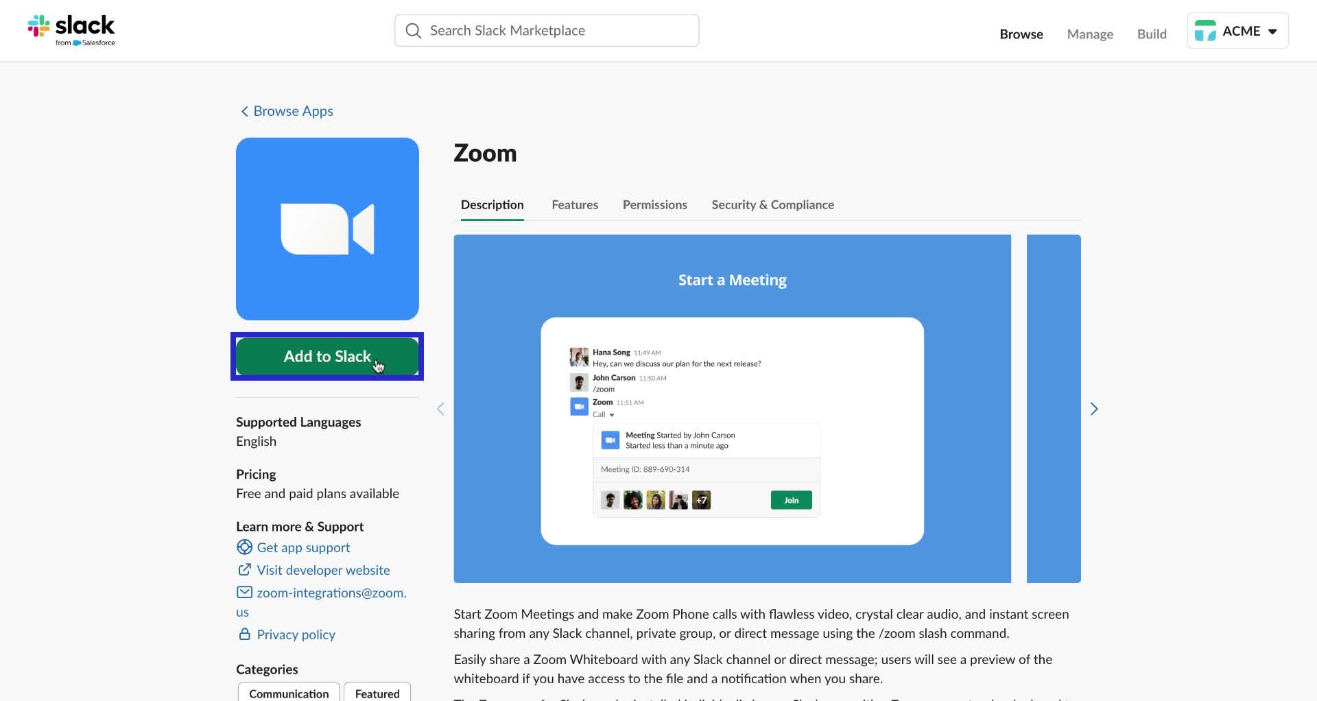 How to Integrate Slack with Zoom? - Slack Tutorials