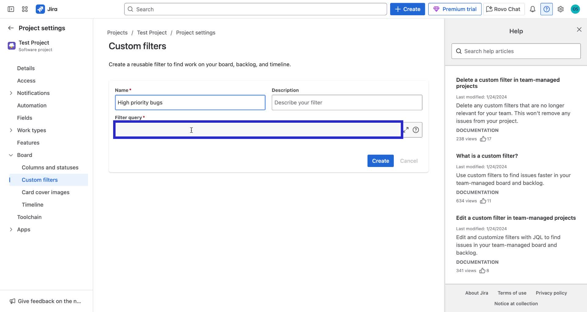 How to Create Quick Filters in Jira? - Jira Tutorials