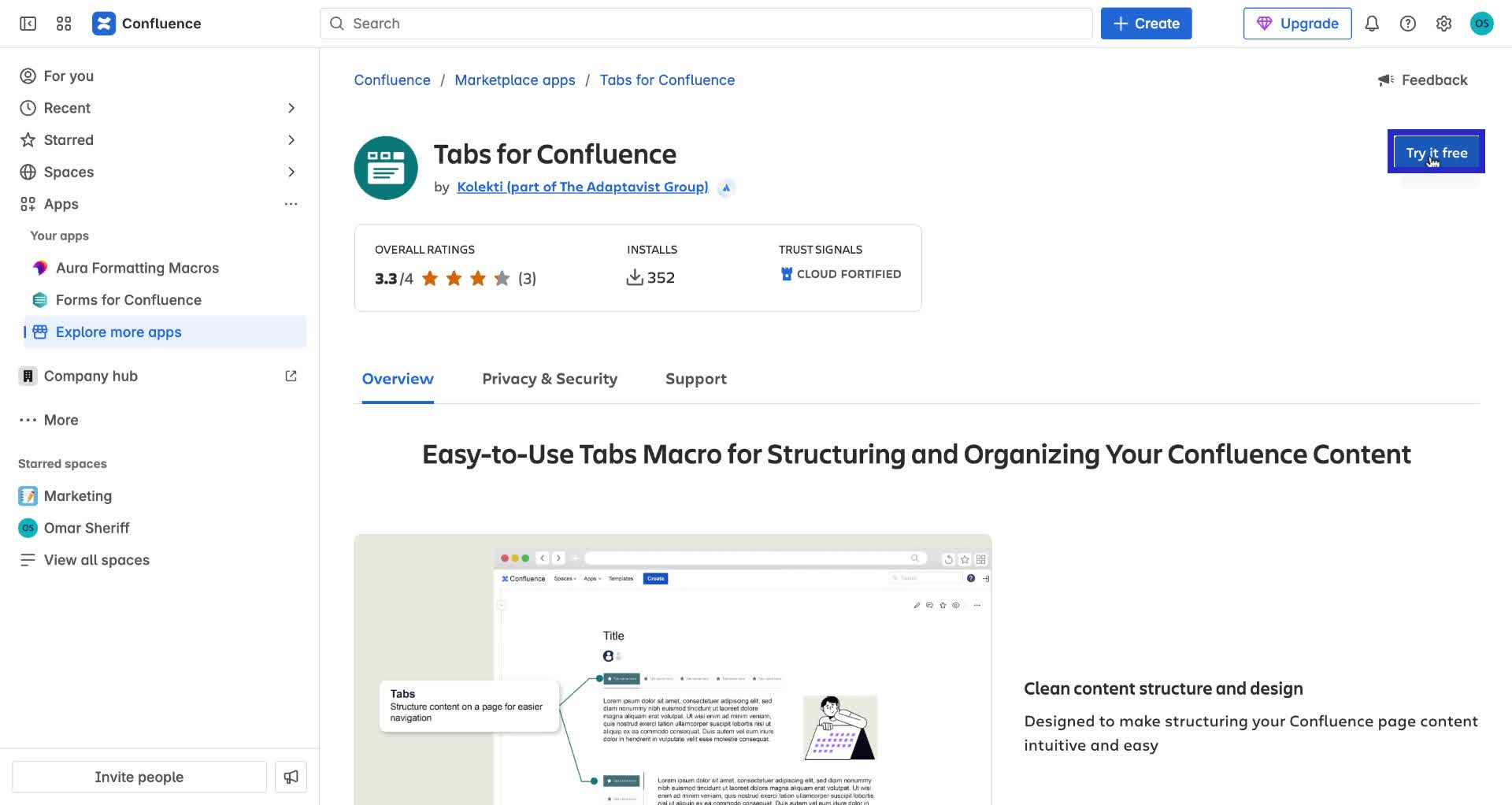 How to Create Tabs in Confluence? - Confluence Tutorials