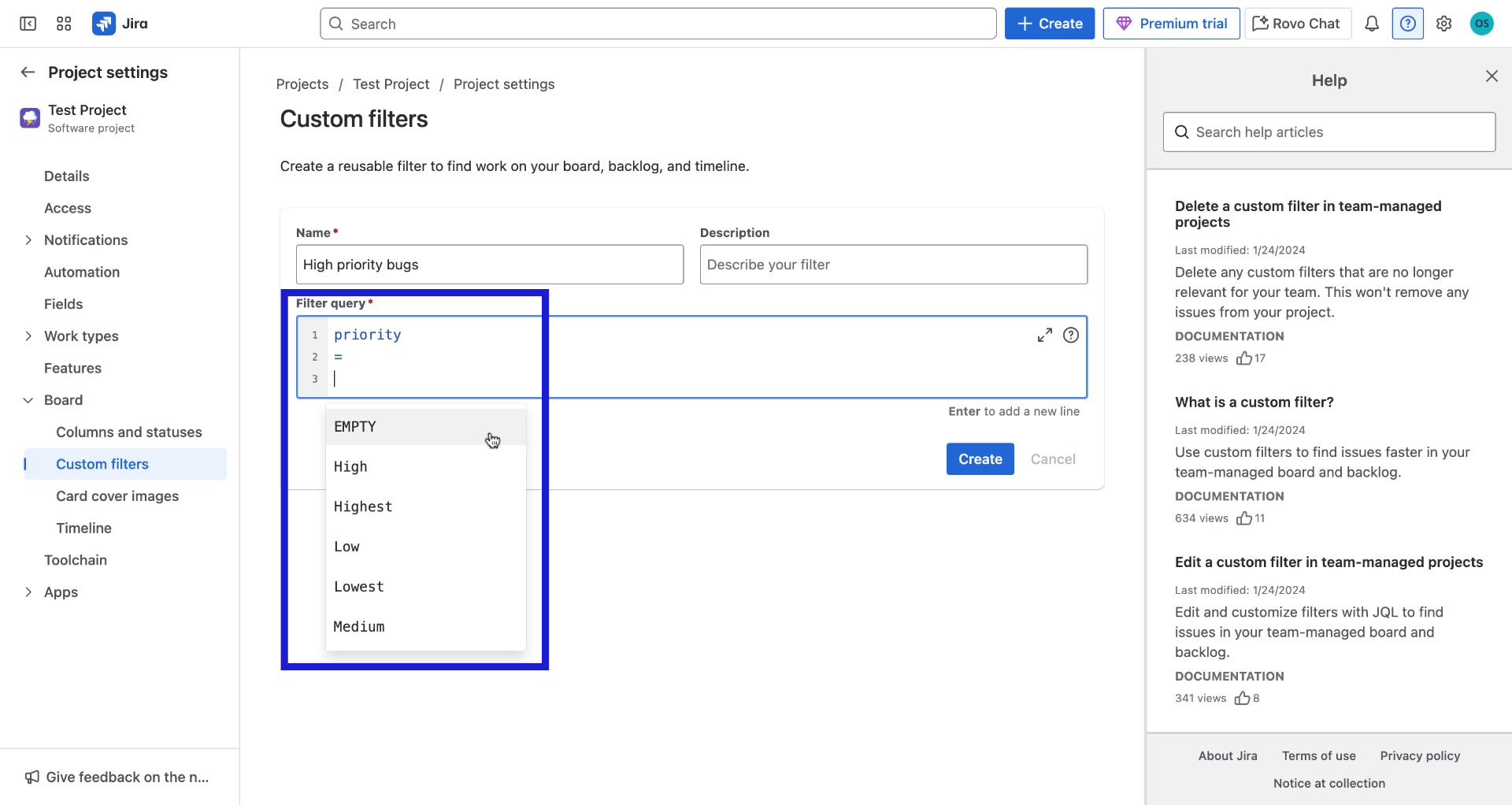 How to Create Quick Filters in Jira? - Jira Tutorials