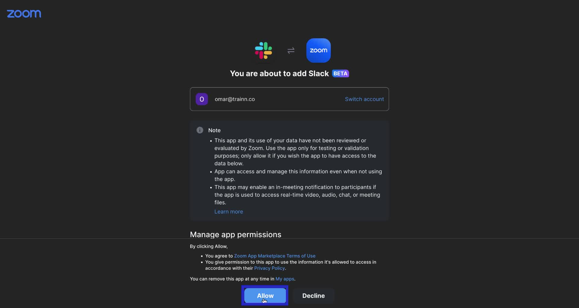 How to Integrate Slack with Zoom? - Slack Tutorials