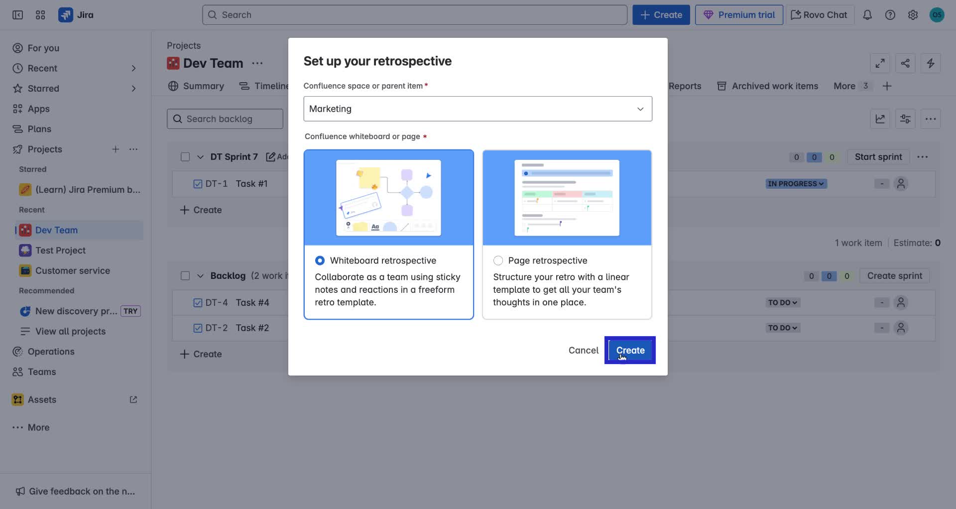 How to Create a Sprint Retrospective in Jira? - Jira Tutorials