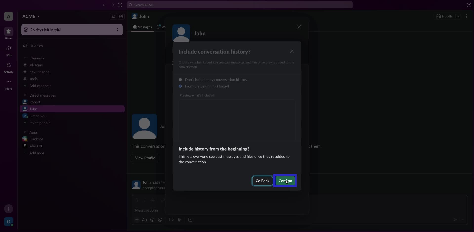 How to Add Someone in a Slack Conversation? - Slack Tutorials
