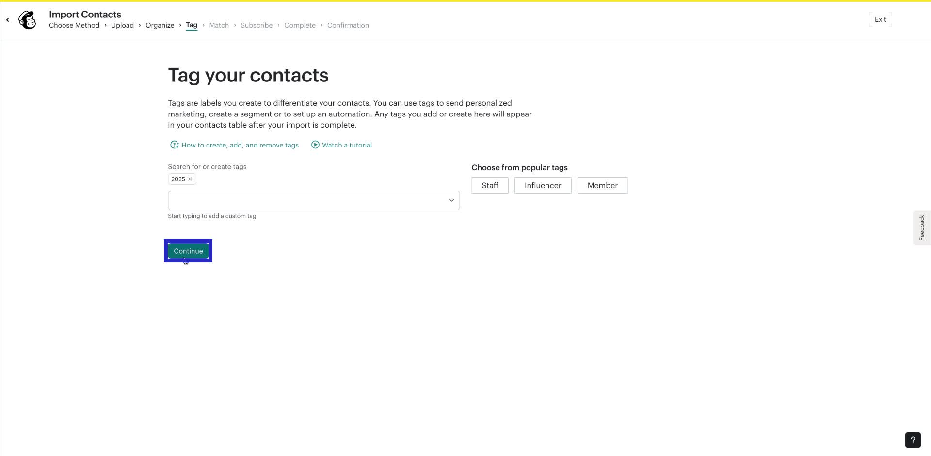 How to Import Contacts into Mailchimp? - Mailchimp Tutorials