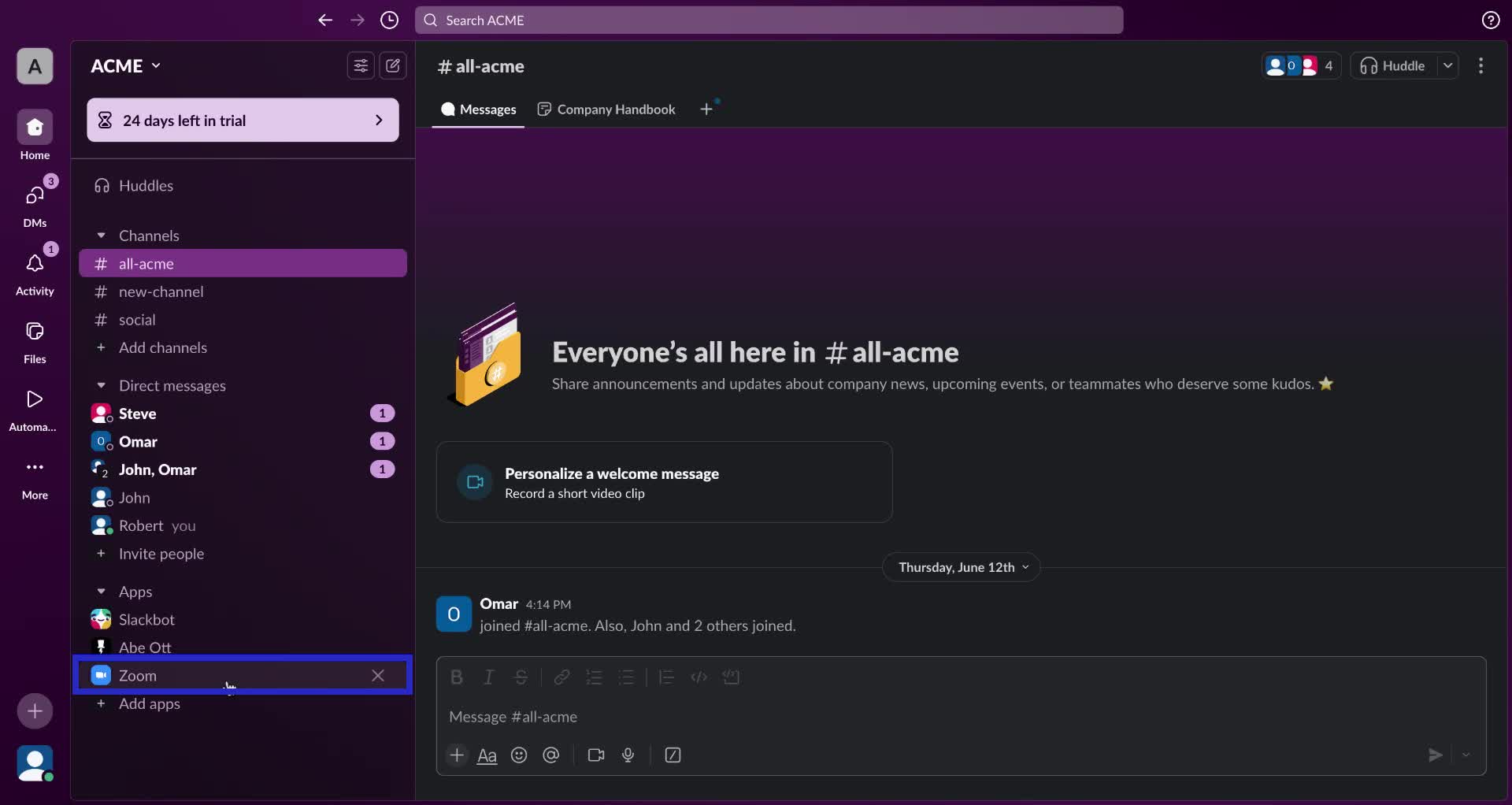 How to Integrate Slack with Zoom? - Slack Tutorials