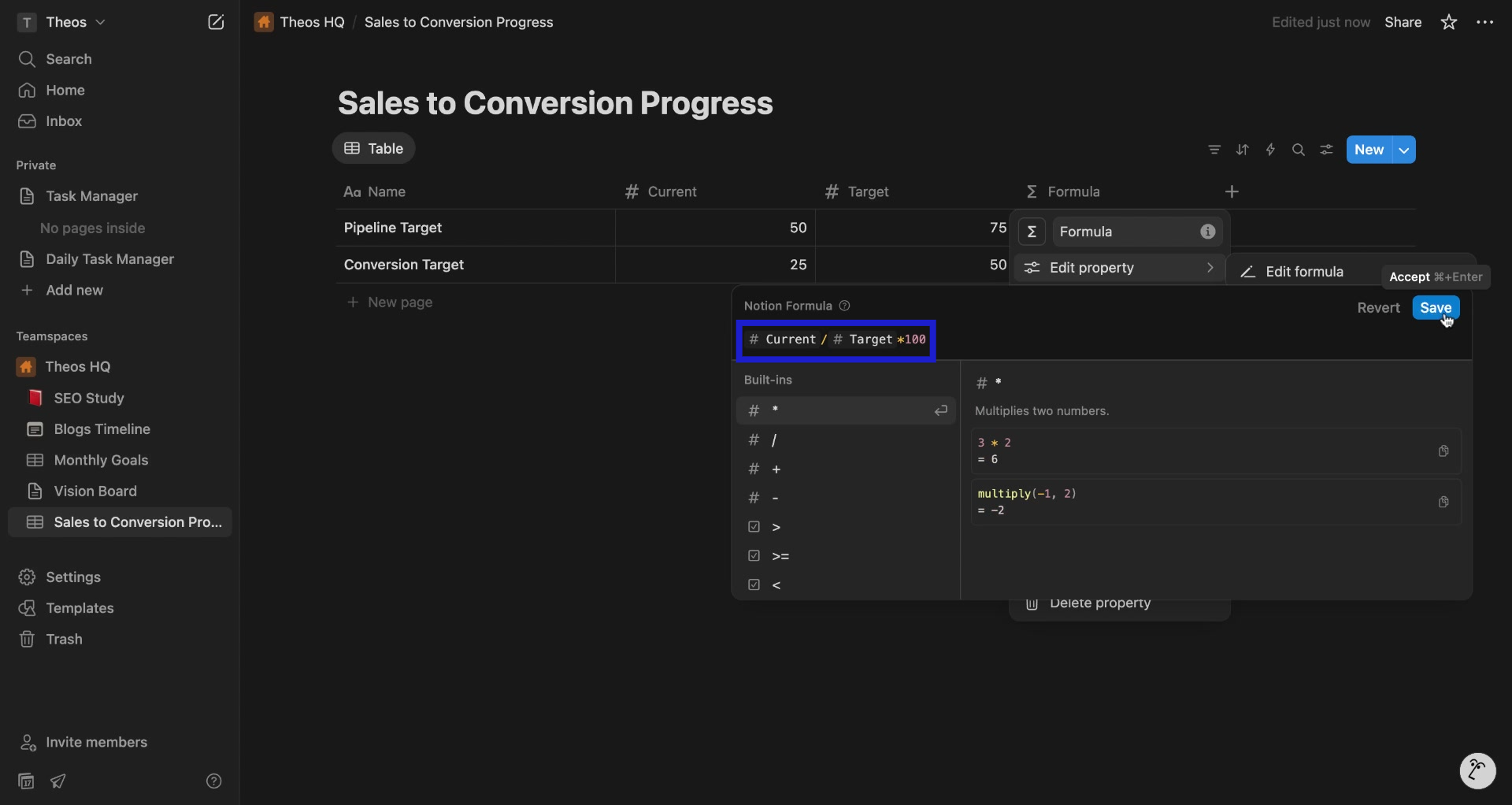 How to Create a Progress Bar in Notion? - Notion Tutorials