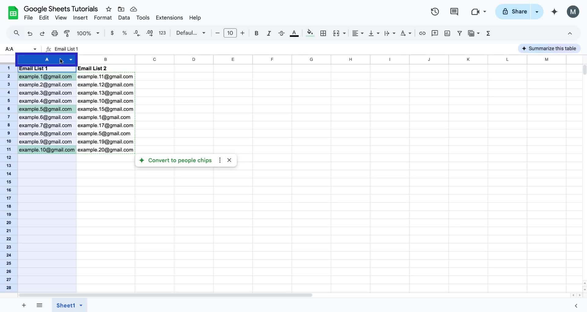 How to Remove Duplicates in Google Sheets? - Google Sheets Tutorials