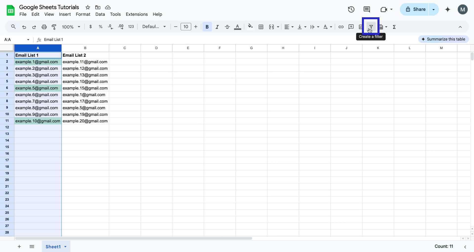 How to Remove Duplicates in Google Sheets? - Google Sheets Tutorials