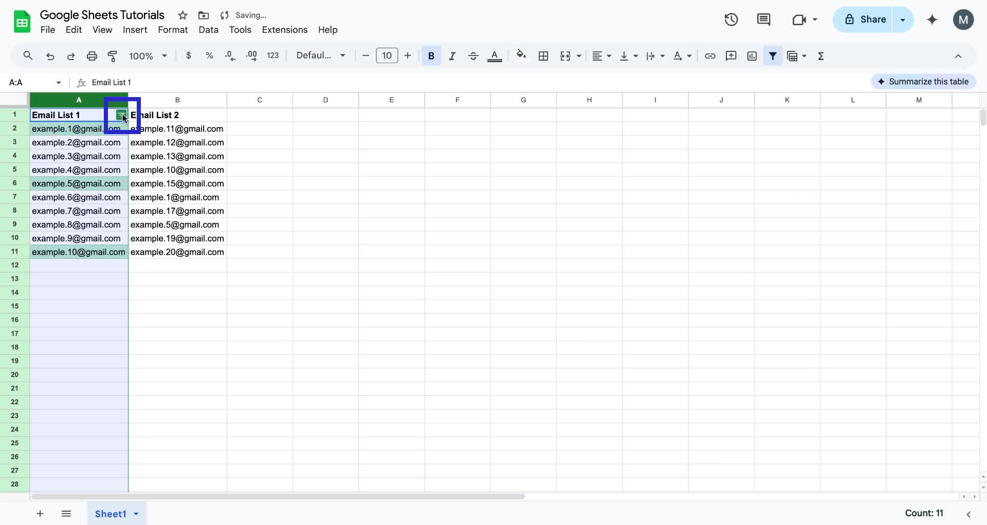 How to Remove Duplicates in Google Sheets? - Google Sheets Tutorials