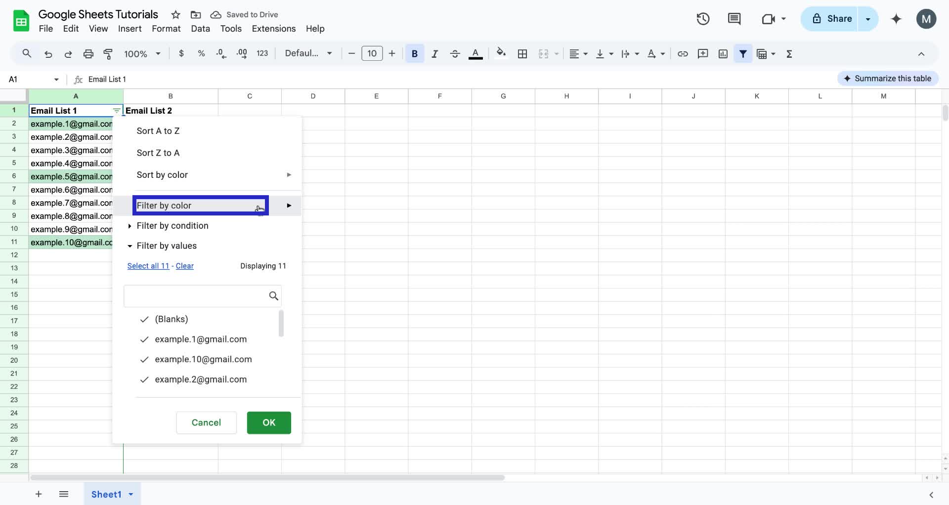 How to Remove Duplicates in Google Sheets? - Google Sheets Tutorials