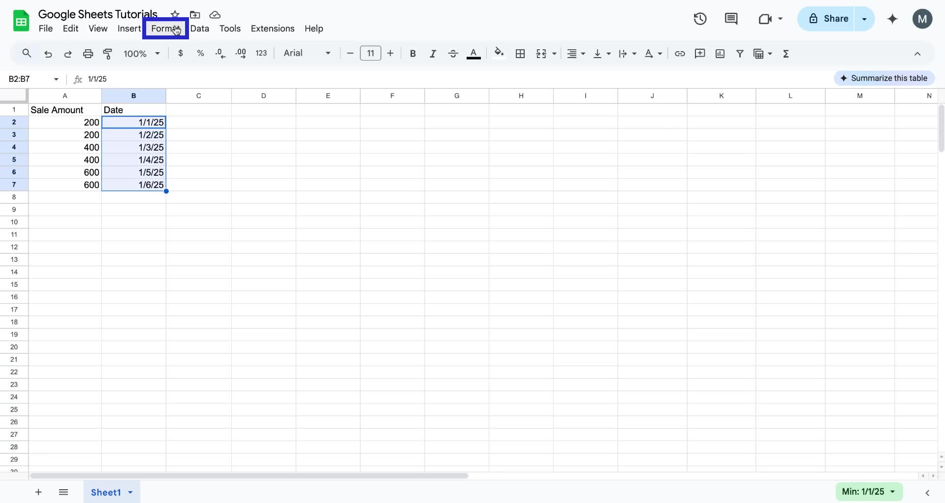 How to Change Date Format in Google Sheets? - Google Sheets Tutorials