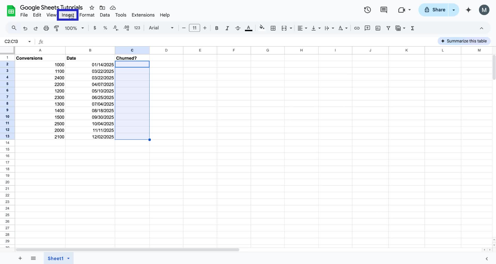 How to Add Dropdown Lists in Google Sheets? - Google Sheets Tutorials