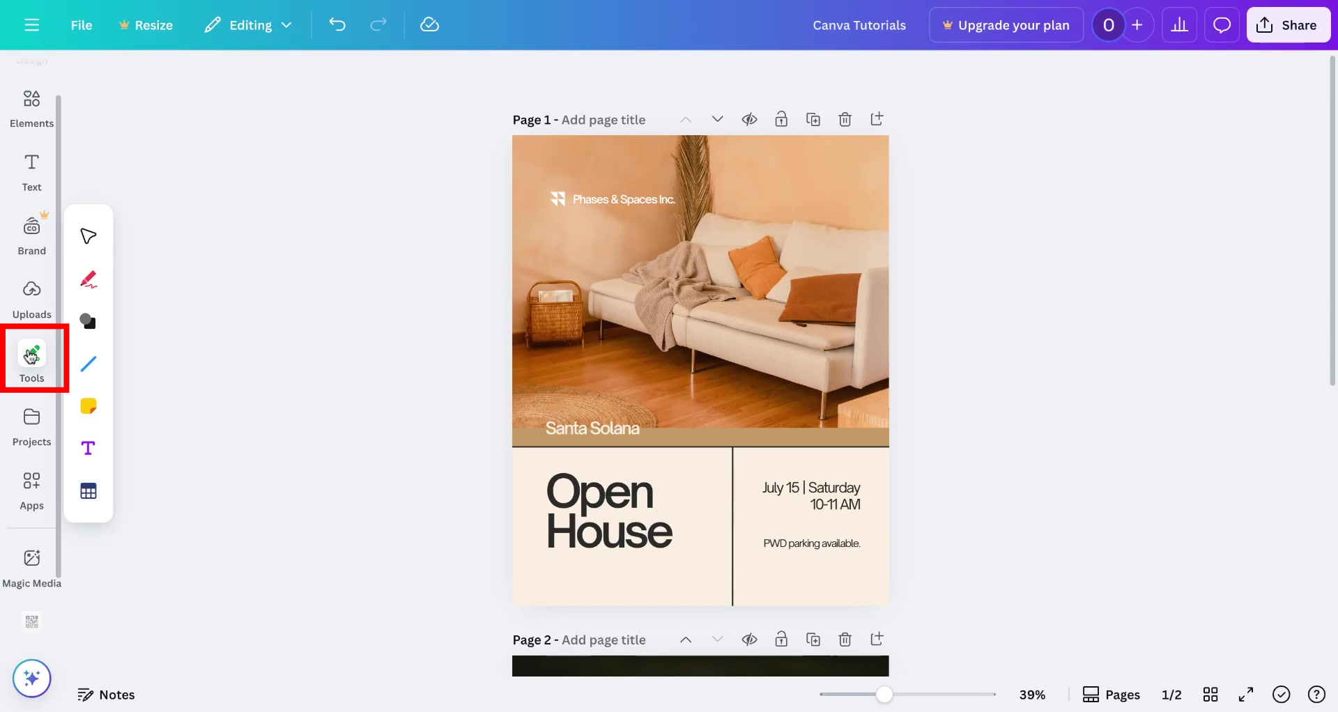 How to Add a Border on Canva? - Canva Tutorials