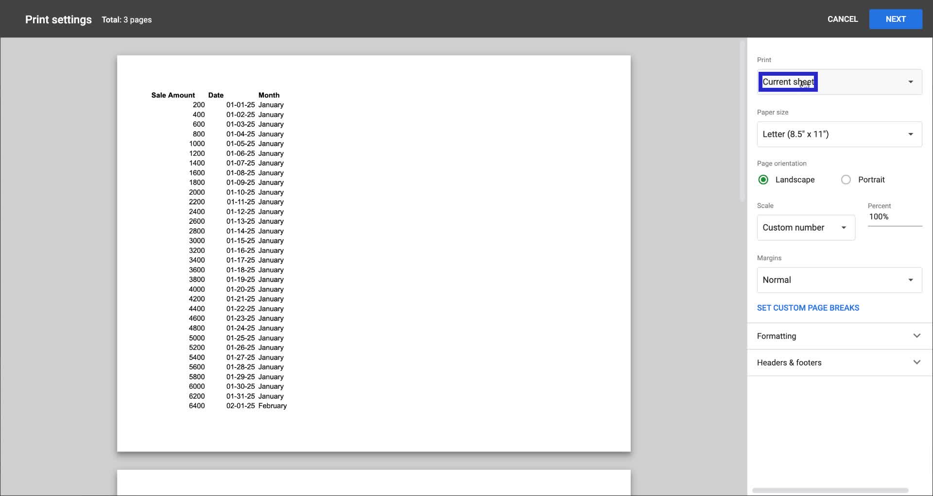 How to Set Print Area in Google Sheets? - Google Sheets Tutorials