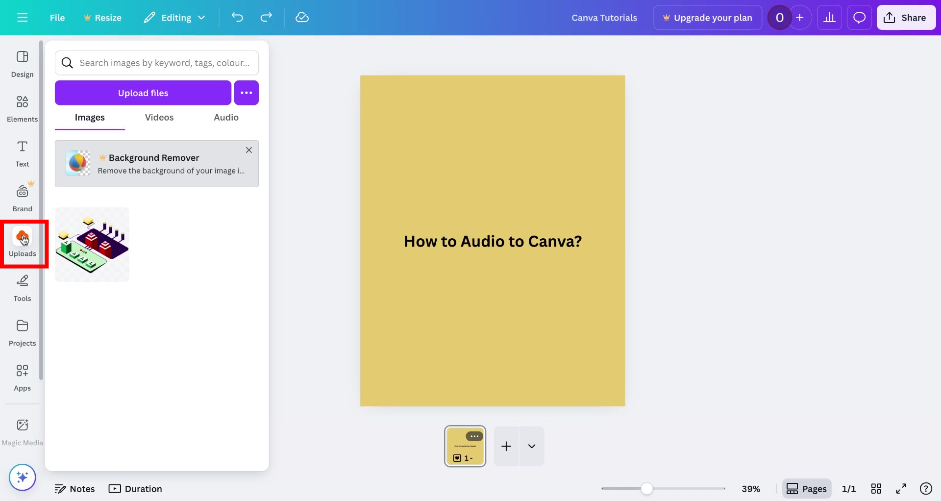 How to Add Audio to Canva? - Canva Tutorials