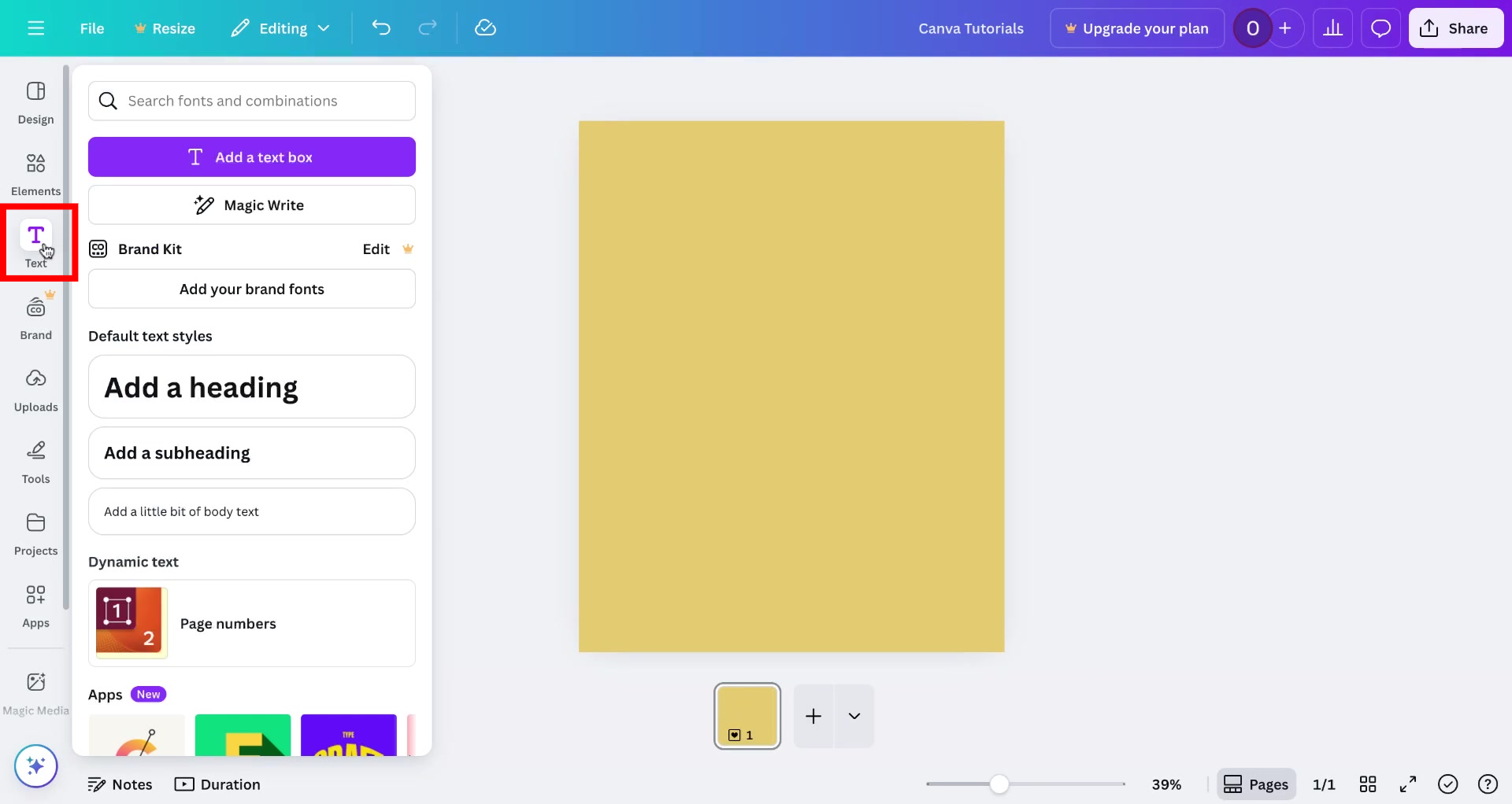 How to Add a Text Box in Canva? - Canva Tutorials