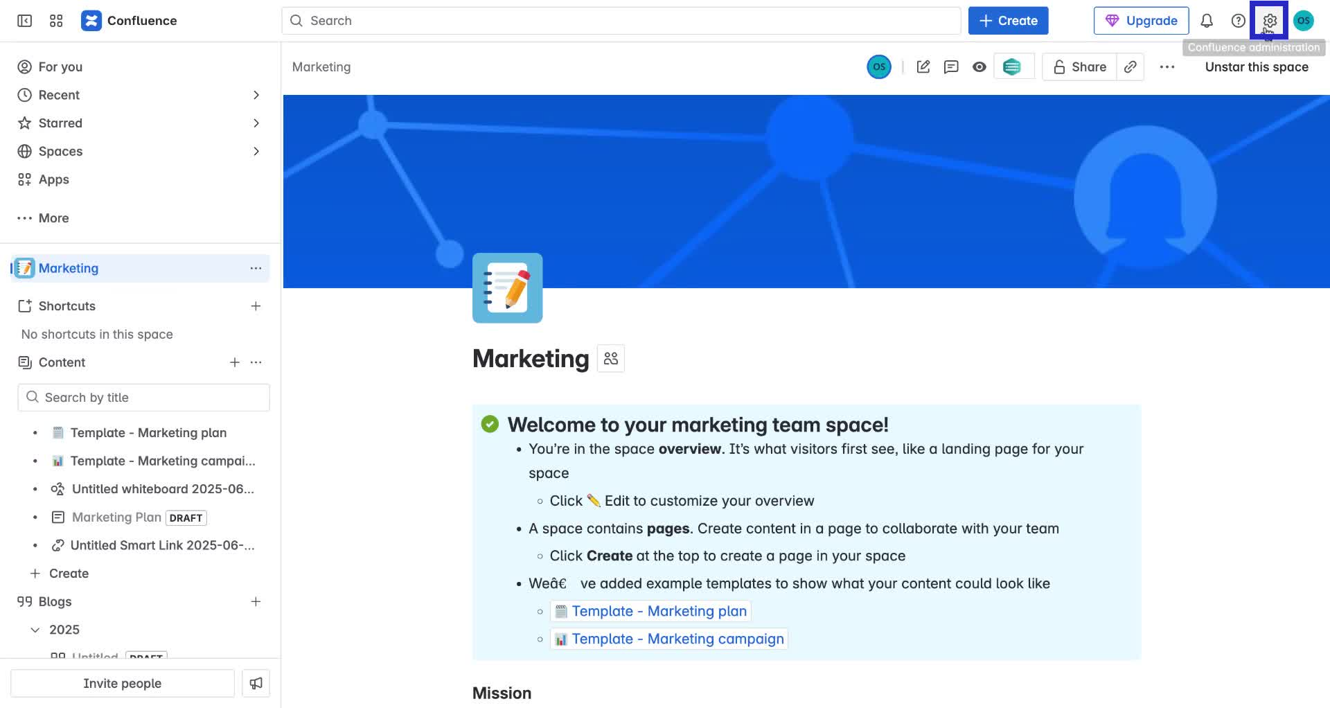 How To Create A Template In Confluence Confluence Tutorials
