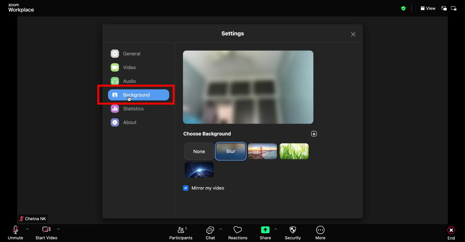 How to Blur the Background on Zoom? - Zoom Tutorials