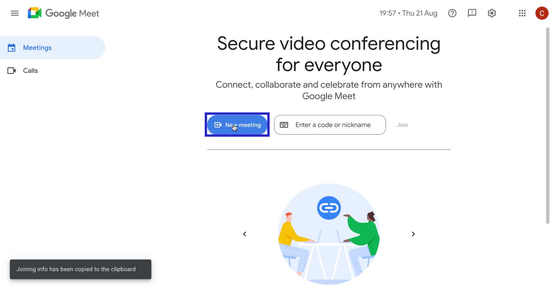 How to Set Up a Google Meet Meeting? - Google Meet Tutorials
