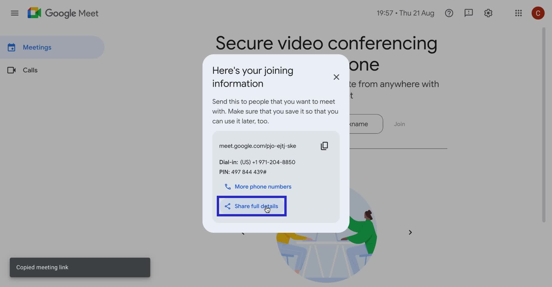 How to Set Up a Google Meet Meeting? - Google Meet Tutorials