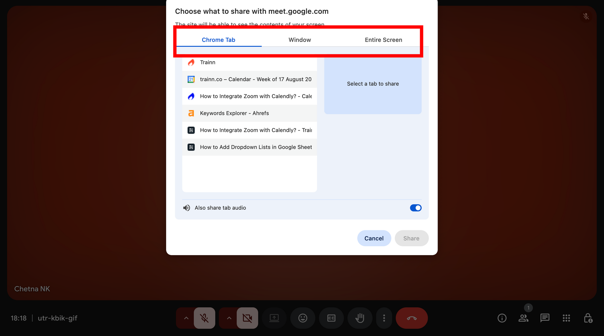 How to Share Screen on Google Meet? - Google Meet Tutorials