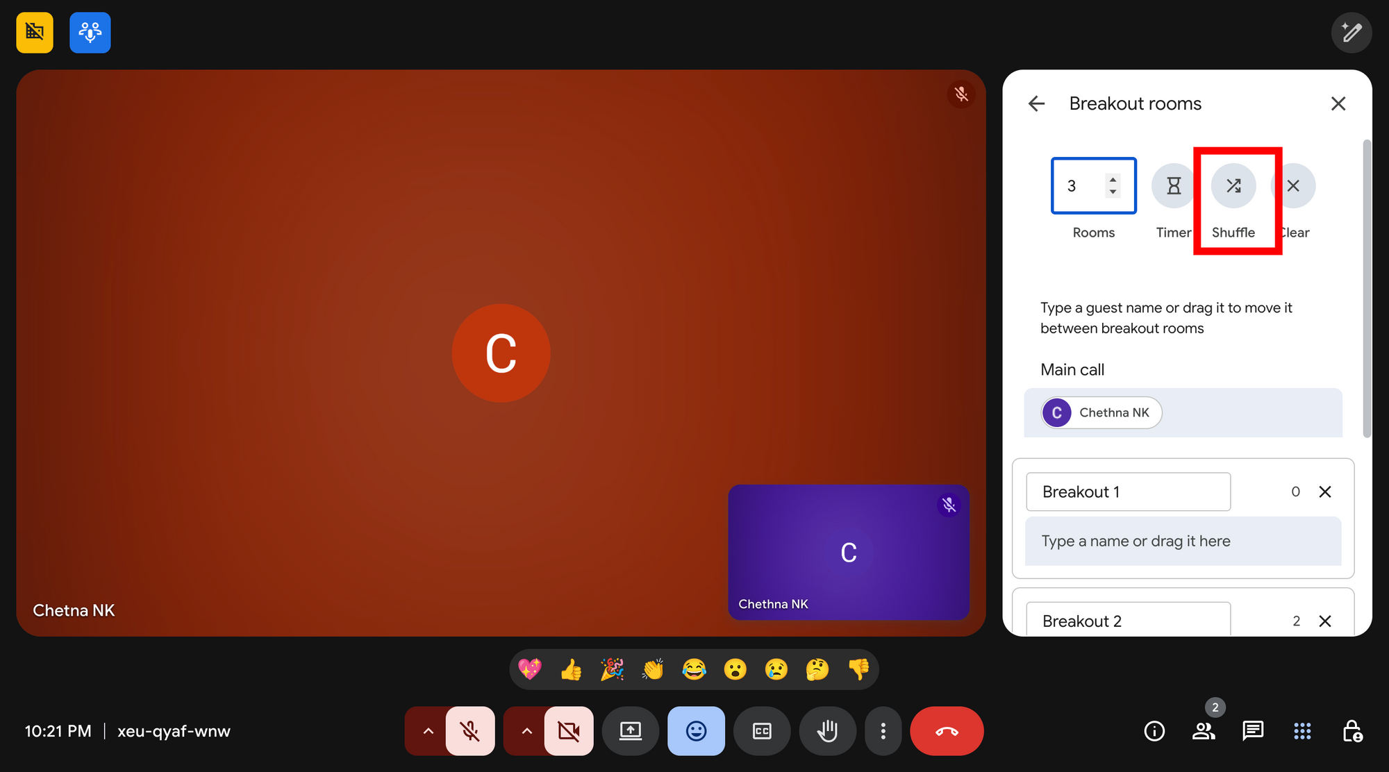 How to Create Breakout Rooms in Google Meet? - Google Meet Tutorials