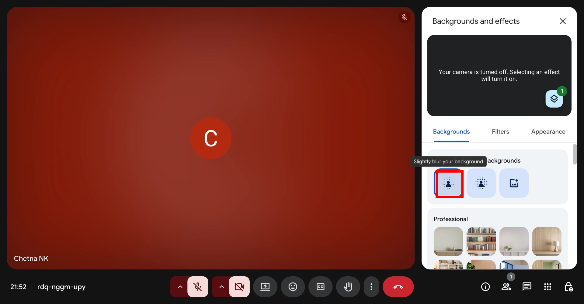 How to Blur the Background in Google Meet? - Google Meet Tutorials