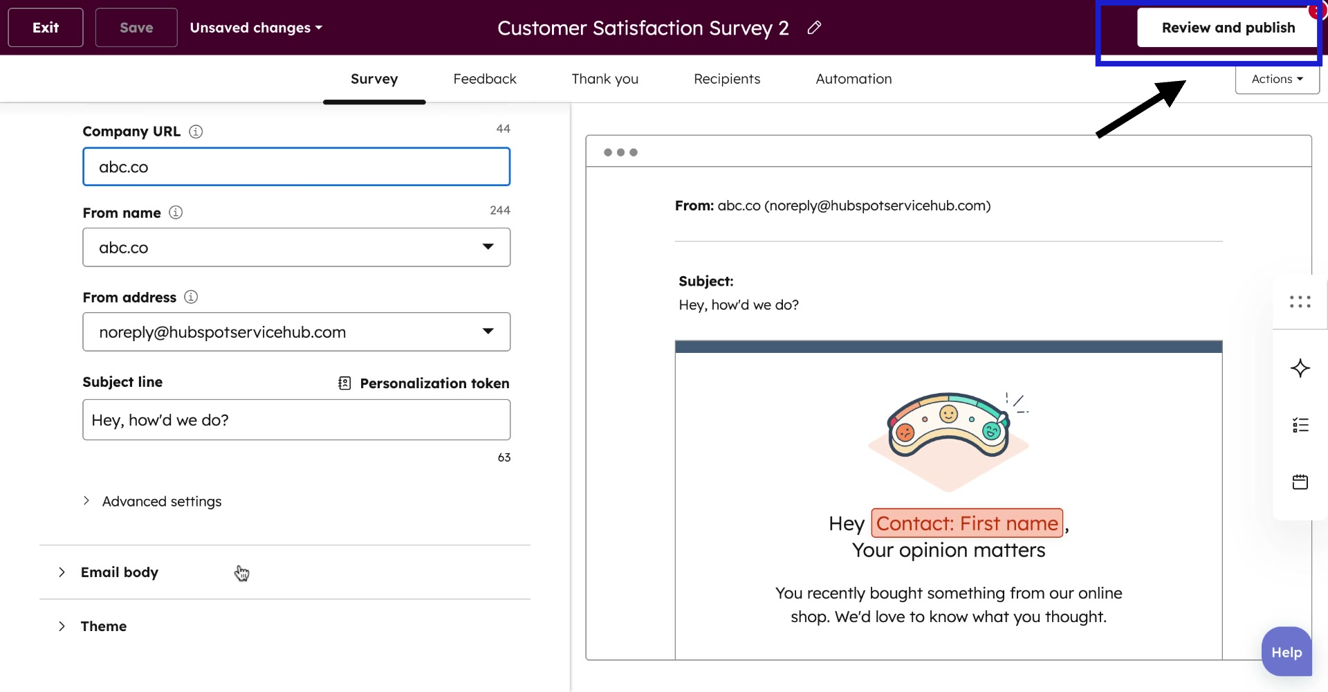 How to Setup a Feedback Survey in HubSpot? - HubSpot Tutorials