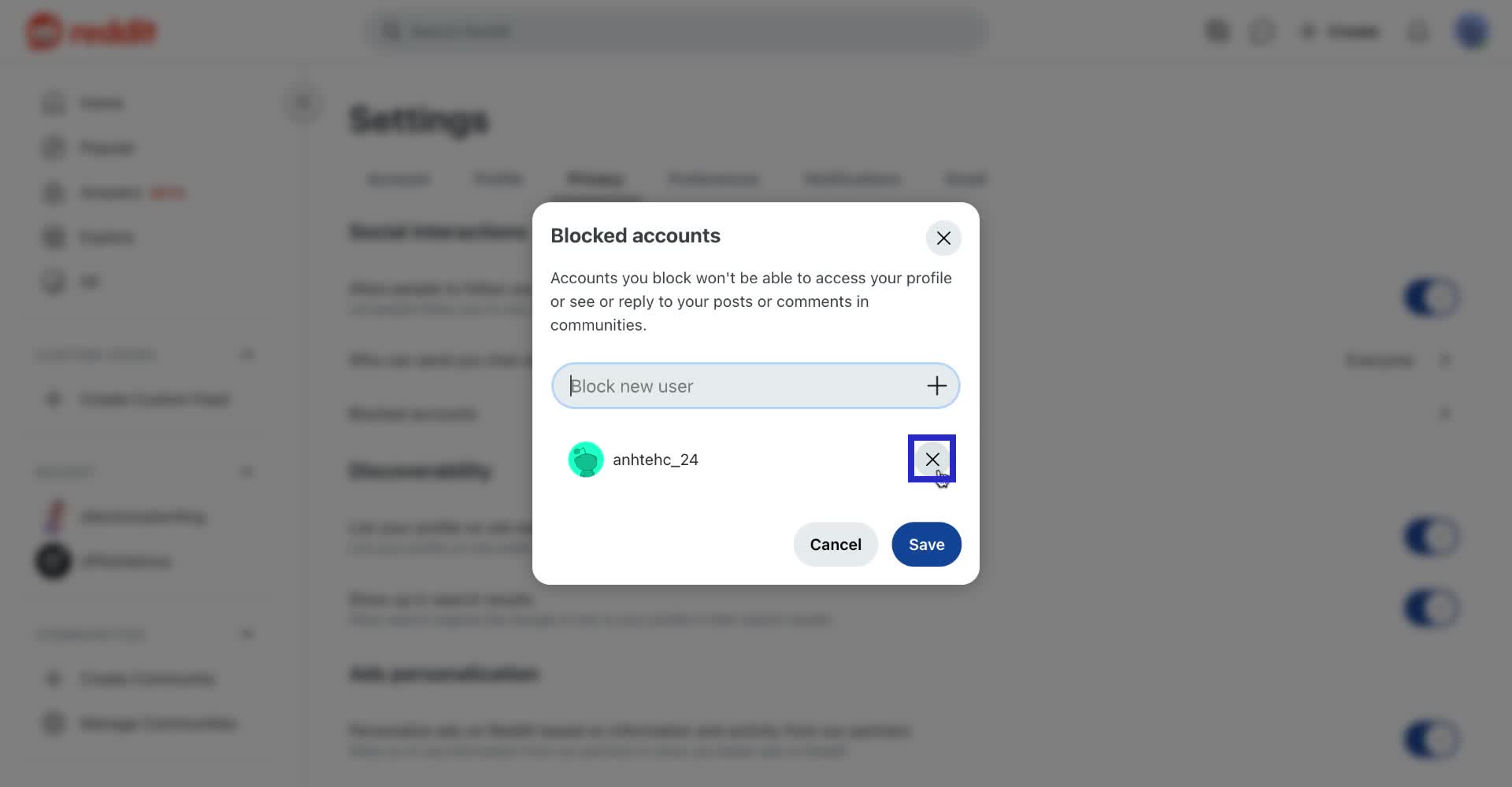 How to Unblock Users on Reddit? - Reddit Tutorials