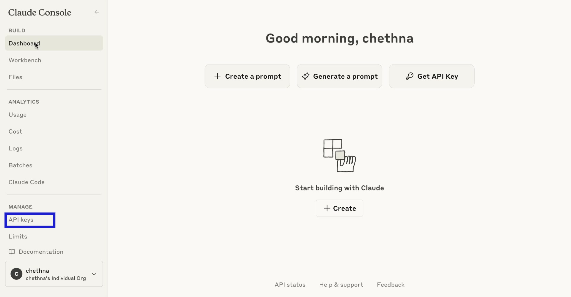 How to Generate an API Key in Claude? - Claude Tutorials