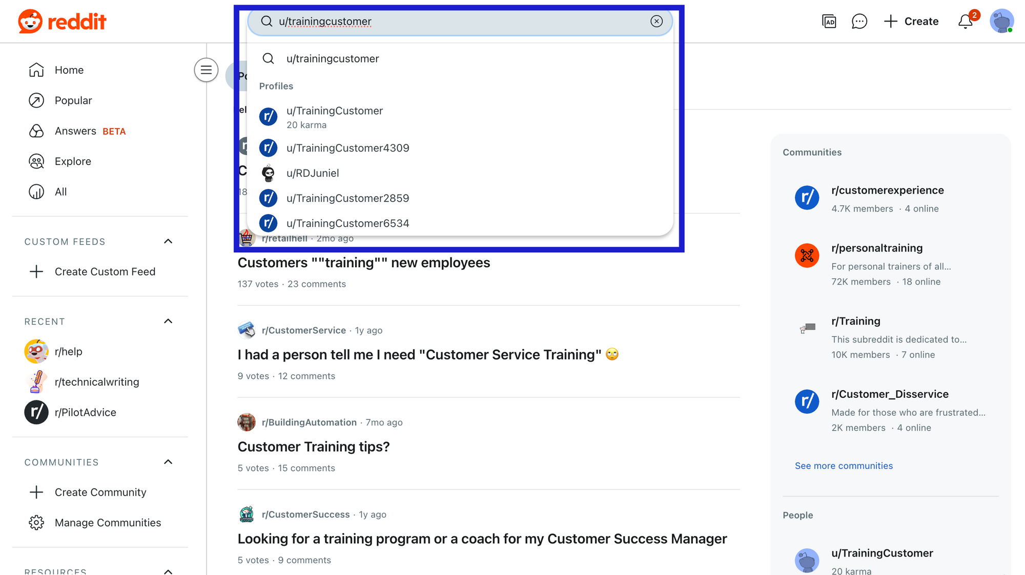 How to Search for a User on Reddit? - Reddit Tutorials
